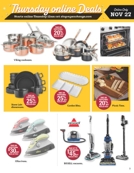 AAFES Black Friday 2025 Ad Scans - BuyVia