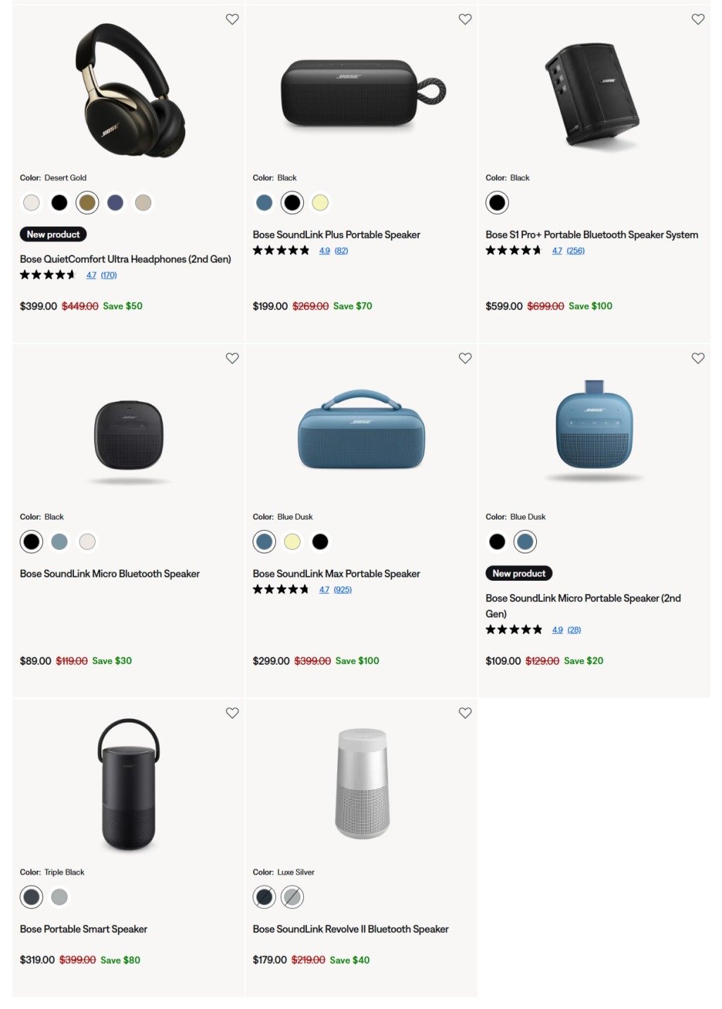 Bose Black Friday 2025 Ad Scan - BuyVia