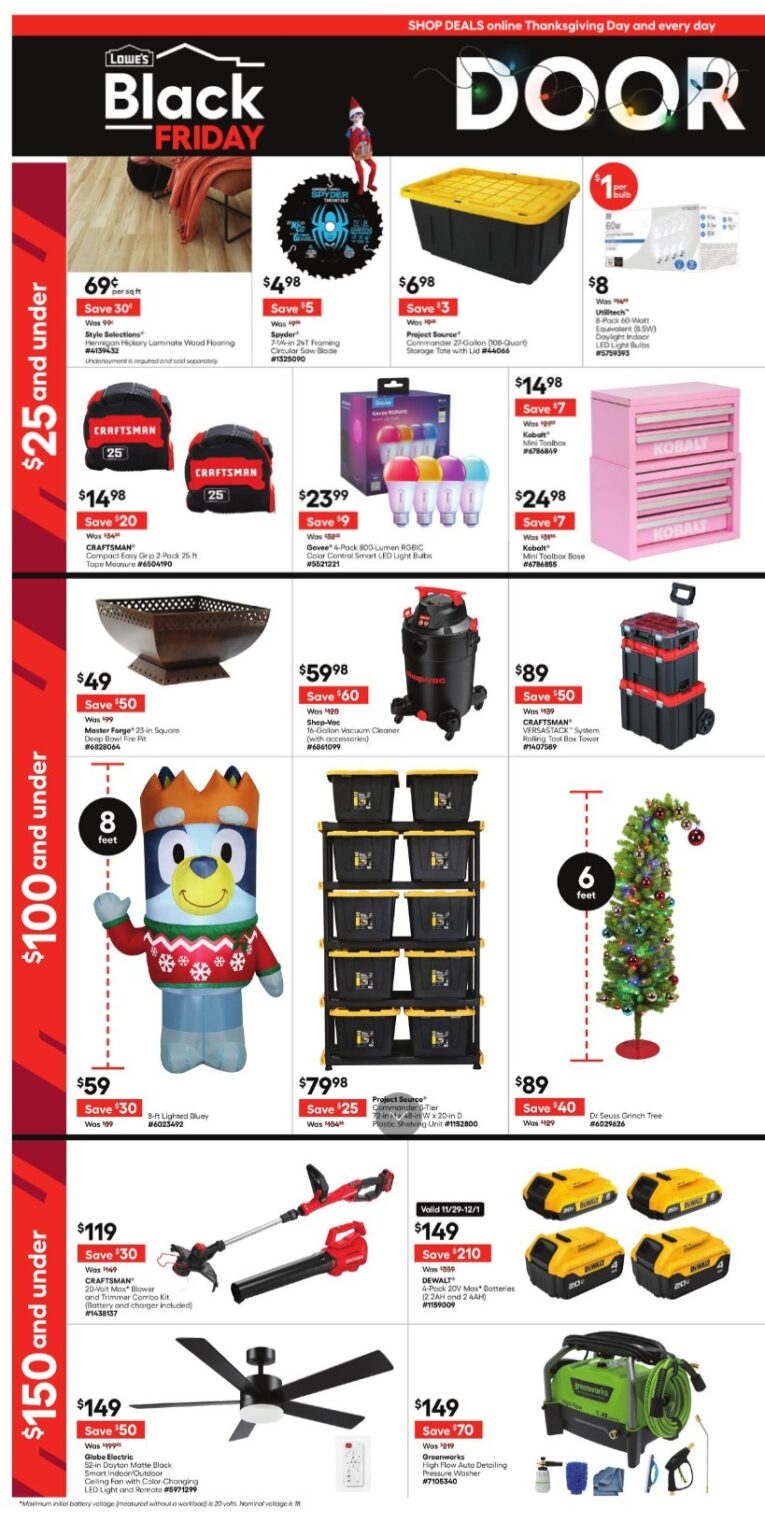 Live: Lowe’s Cyber Monday – Black Friday 2025 Ad