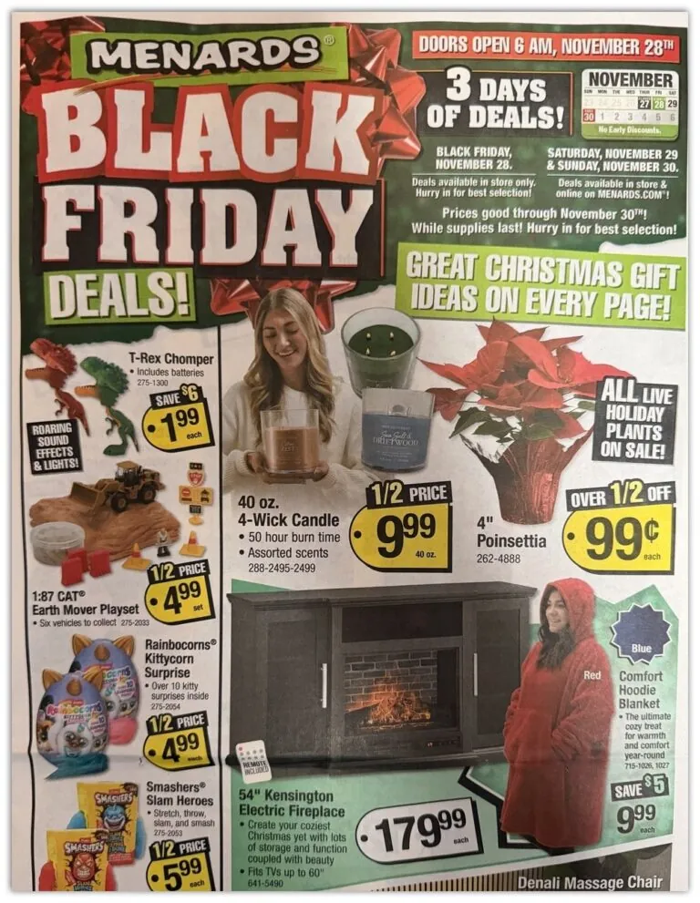 Live: Menards Black Friday 2025 Ad Scans - BuyVia