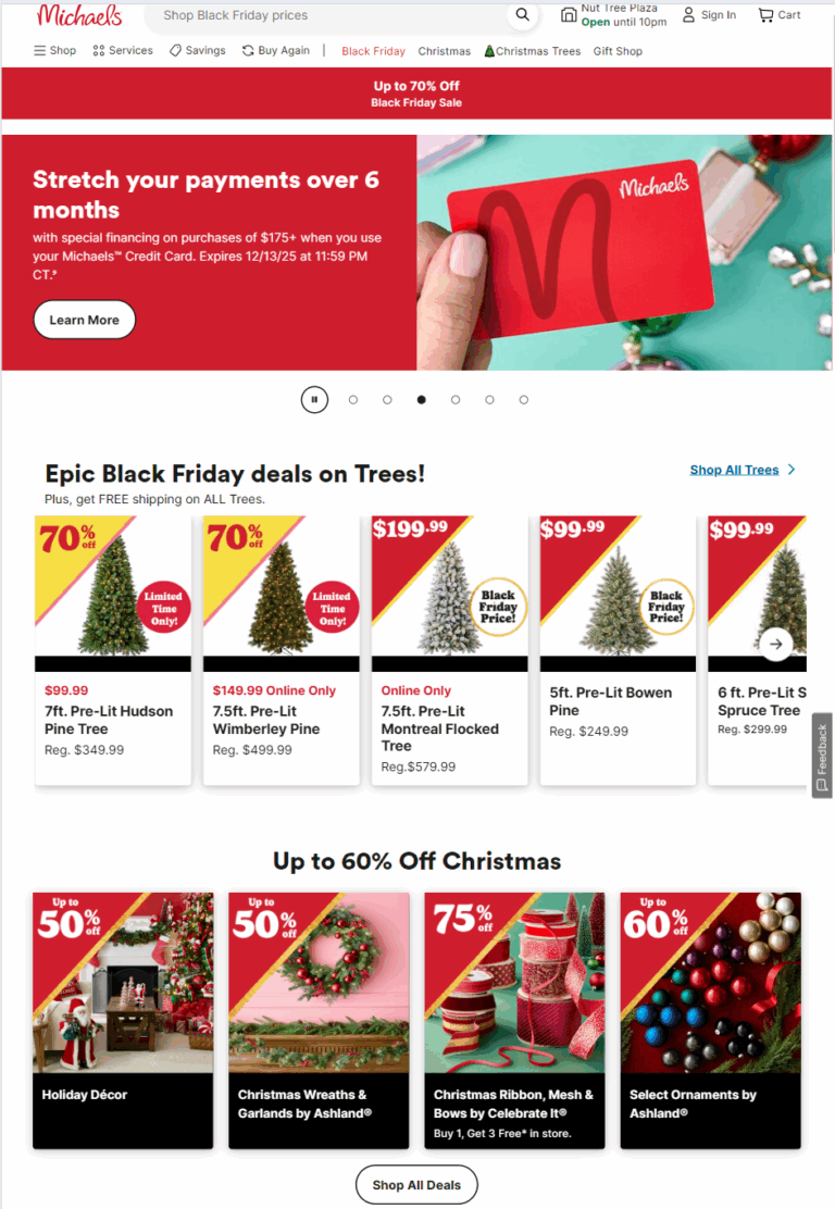 Live: Michaels Black Friday 2025 Ad Scans - BuyVia