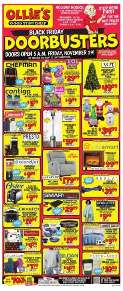 Ollies Bargain Outlet Black Friday 2025 Ad Scans - BuyVia