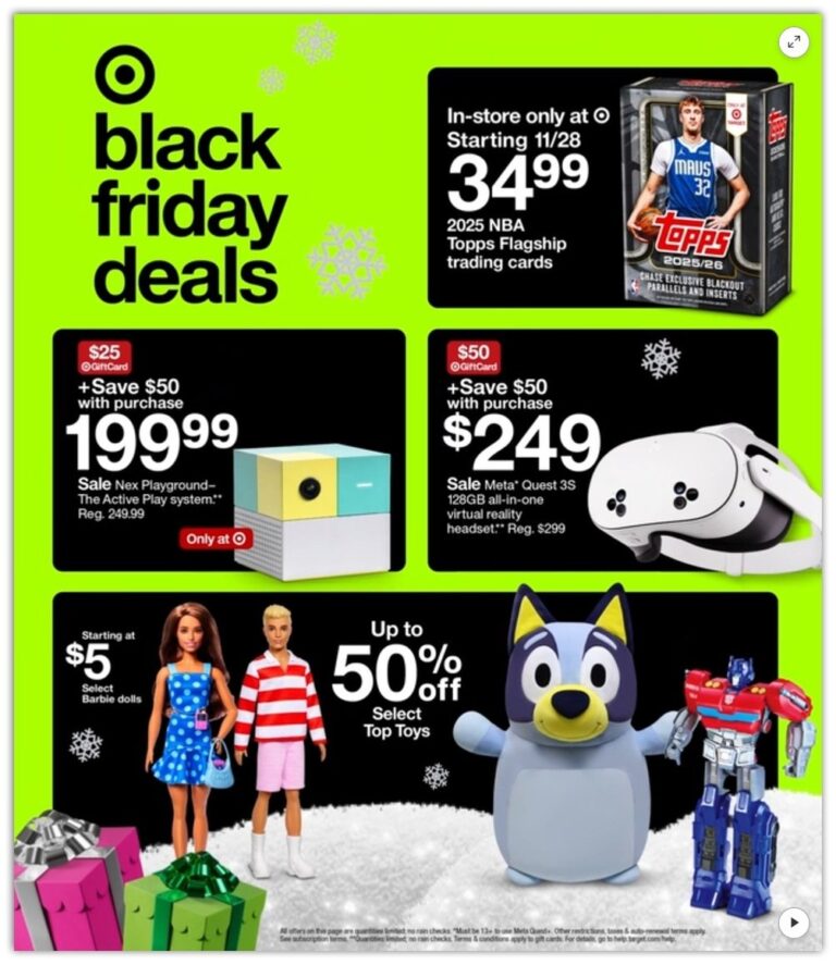 Target Black Friday 2025 Ad Scan - BuyVia
