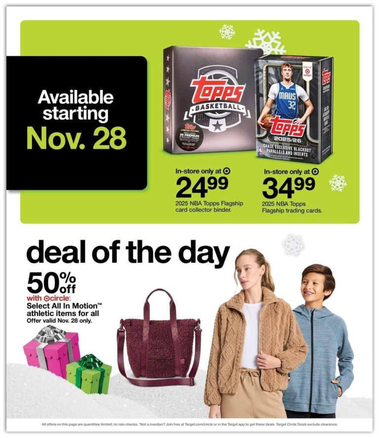 Target Black Friday 2025 Ad Scan - BuyVia