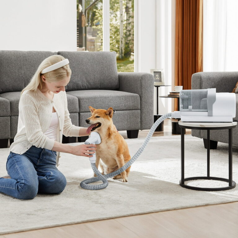 edx Dog Grooming Kit with 2.5L Pet Hair Vacuum Sale $46.59